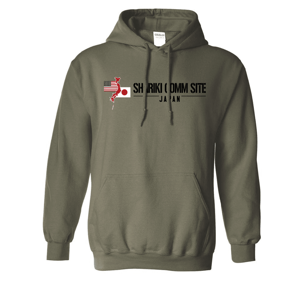 Shariki Communication Site Japan Hooded Sweatshirt - Japan Duty Station ...