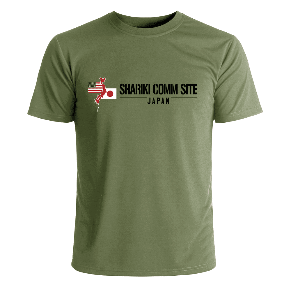 Shariki Communication Site Japan T-Shirt - Japan Duty Station T-Shirts ...