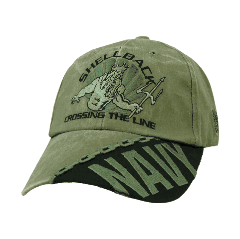 Shellback Crossing the Line Cap - US Navy Caps - PriorService.com