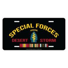 Desert Storm License Plates , Military Gifts and more at PriorService.com