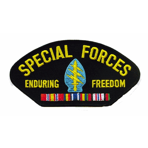 Special Forces Division Enduring Freedom Patch - Enduring Freedom Hat ...