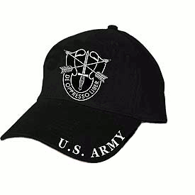 Special Forces Embroidered Ball Cap - US Army Caps - PriorService.com