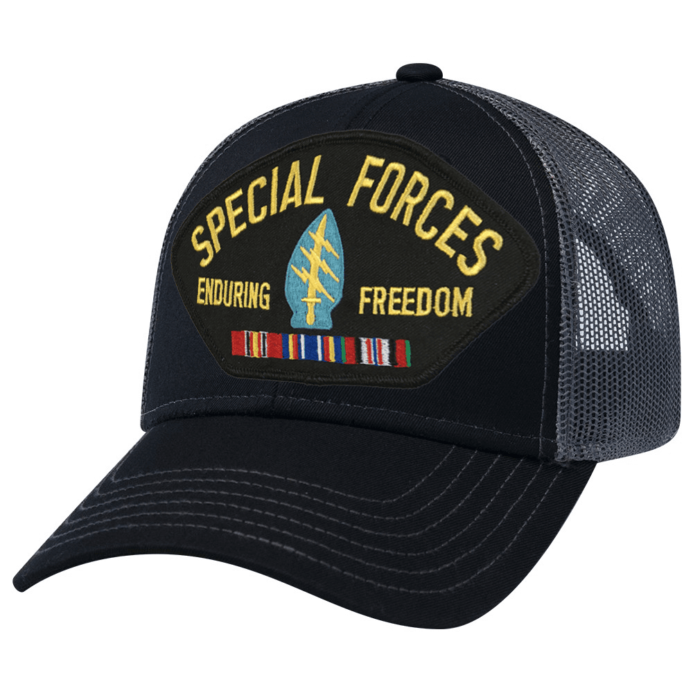 Special Forces Enduring Freedom Mesh Back Cap - US Army Operation ...