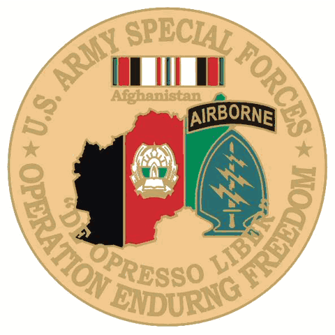 Special Forces Operation Enduring Freedom Pin - Special Forces Pins ...