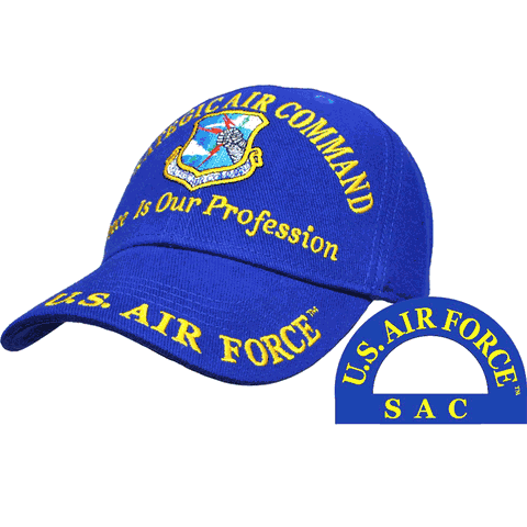 Strategic Air Command Embroidered Ball Cap - US Air Force Caps ...