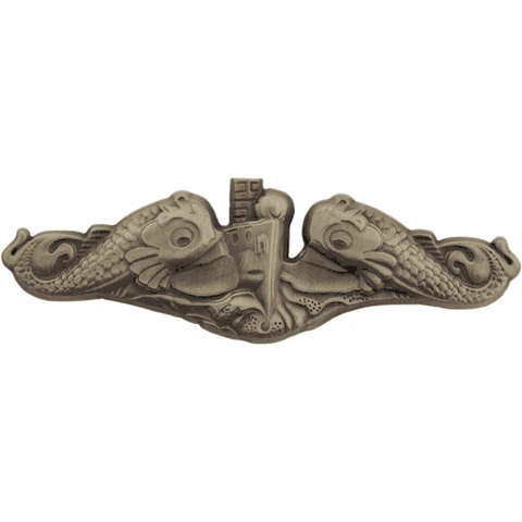 Submarine Gold Dolphin Large Pin - New Large Pins - PriorService.com