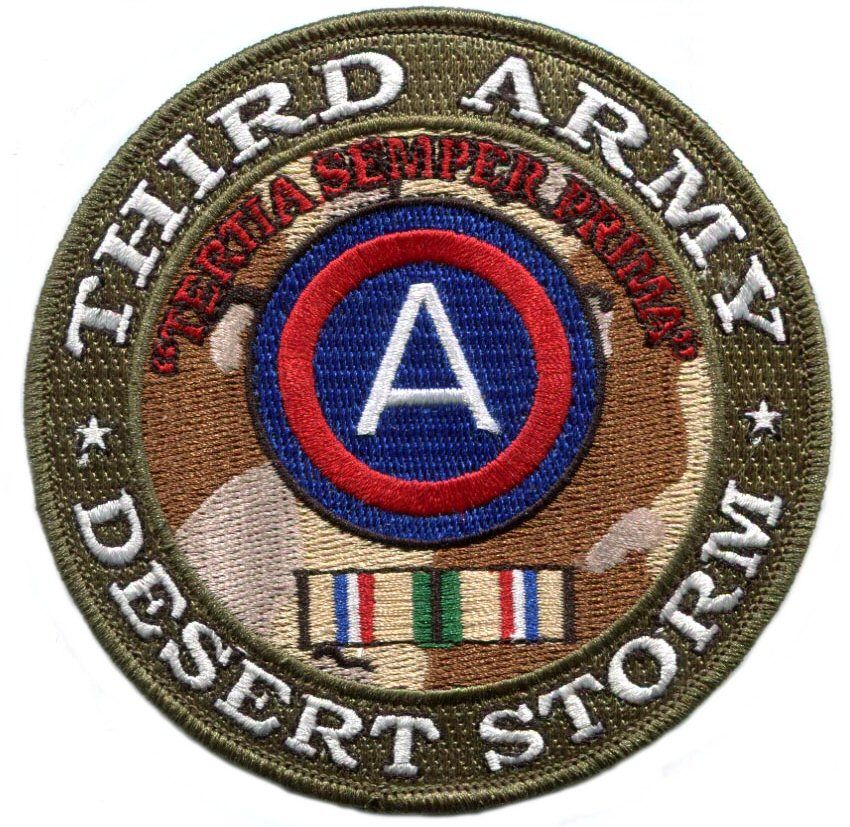 Third Army Desert Storm Patch - Desert Storm Patches - PriorService.com