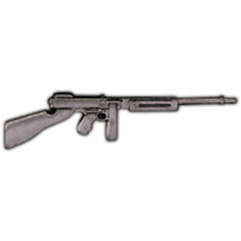 Thompson Machine Gun Large Pin