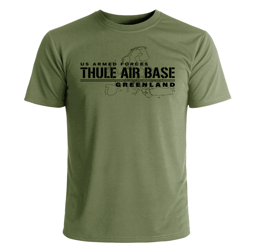 Thule Air Base Greenland T-Shirt - European Duty Station T-Shirts ...