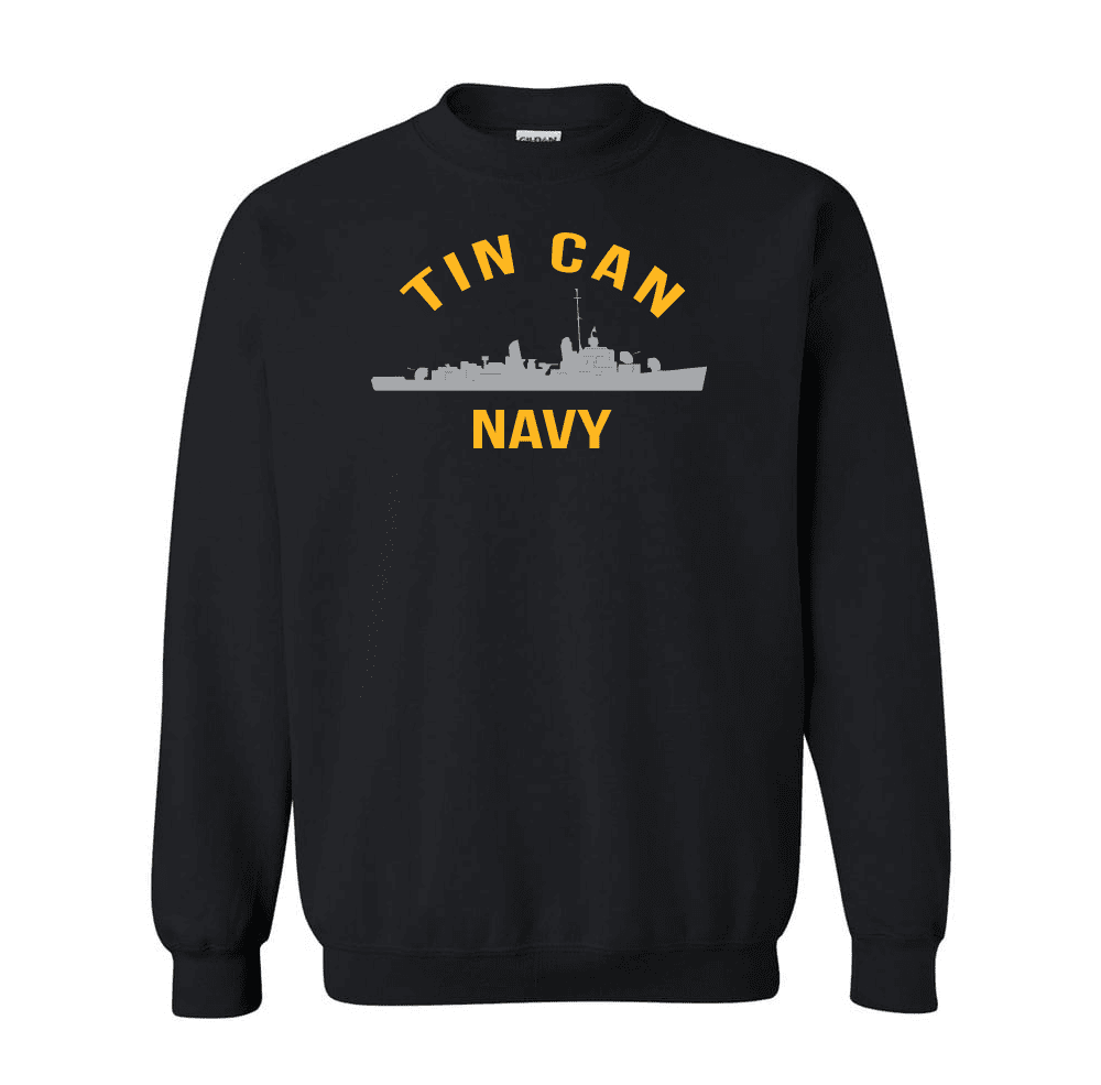 Tin Can Navy Sweatshirt - New Veteran Sweatshirts - PriorService.com