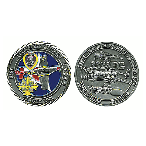 Tuskegee Airmen Challenge Coin - Challenge Coins - PriorService.com