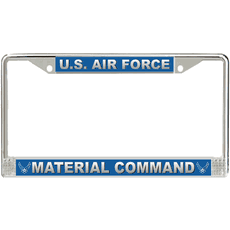 U.S. Air Force Combat Command License Plate Frame - U.S. Air Force ...