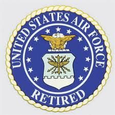 U.S. Air Force Retired Decal - US Air Force Decals - PriorService.com
