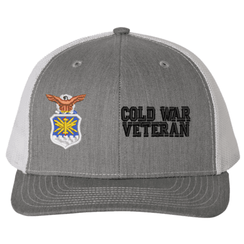 U.S. Air Force Symbol Cold War Veteran Mesh Back Cap - New USAF Split ...
