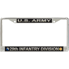 US Army Division License Plate Frames , Military Gifts and more at ...