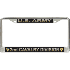 US Army Division License Plate Frames , Military Gifts and more at ...