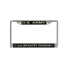 US Army Division License Plate Frames , Military Gifts and more at ...