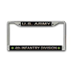 US Army Division License Plate Frames , Military Gifts and more at ...
