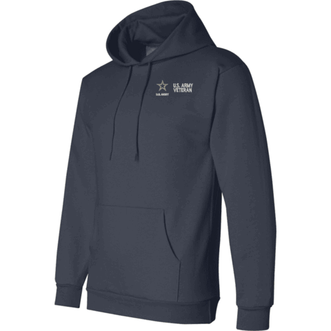 U. S. Army Veteran Hoodie - US Army Embroidered Hooded Sweatshirts ...