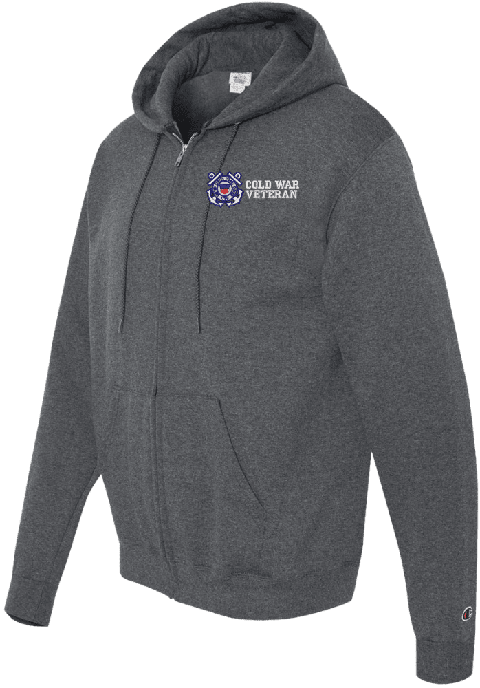 U.S. Coast Guard Cold War Veteran Full Zip Hoodie - US Coast Guard ...