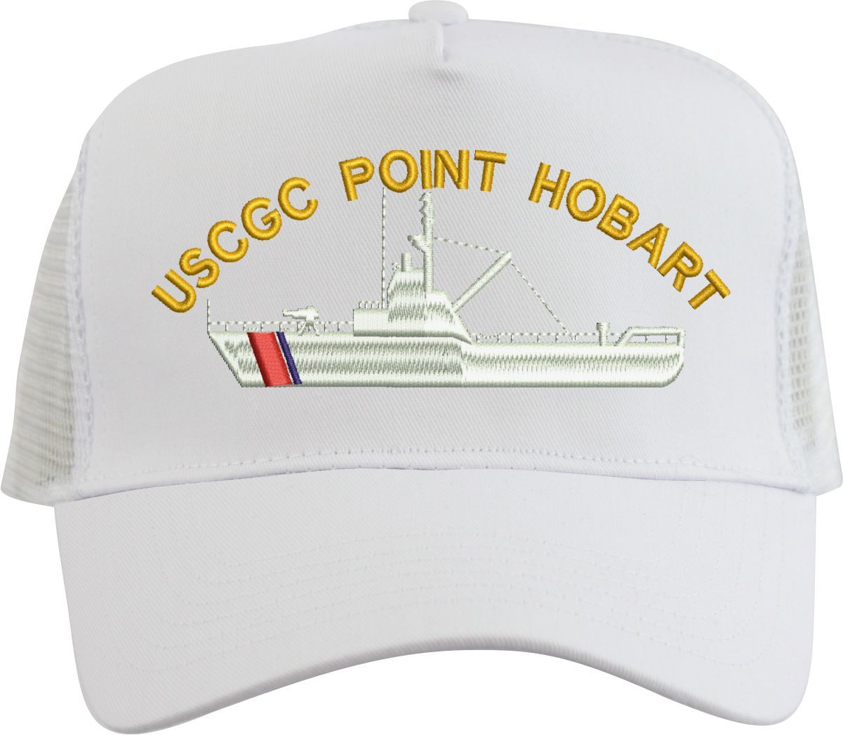 U.S. Coast Guard Custom Embroidered Mesh Ball Cap - Custom Embroidered ...
