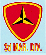 U.S. Marine Corps 3rd Div. Decal - 3rd Marine Division - PriorService.com