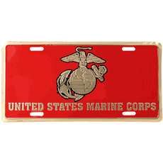 US Marine Corps License Plates , Military Gifts and more at ...