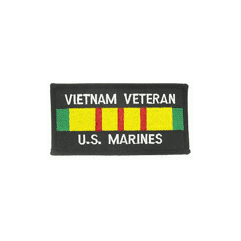 U.S. Marine Vietnam War Veteran Patch - Marine Vietnam War Patches ...