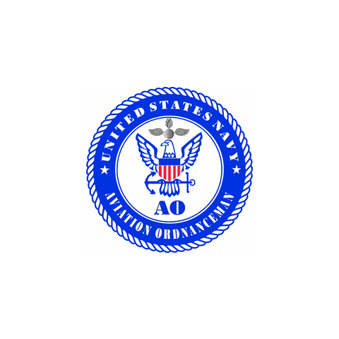 U.S. Navy Aviation Ordnanceman Decal - US Navy Rate Decals and Stickers ...