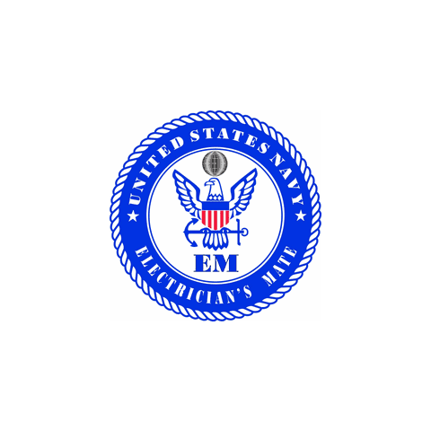U.S. Navy Electricians's Mate Decal - US Navy Rate Decals and Stickers ...