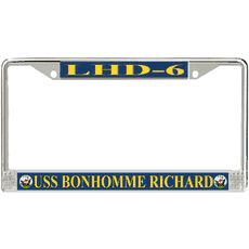 U.S. Navy Amphibious Assault Ship License Plate Frames , Military Gifts ...