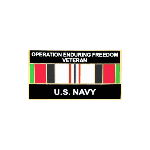 U.S. Navy Operation Enduring Freedom Veteran Pin - Operation Enduring ...