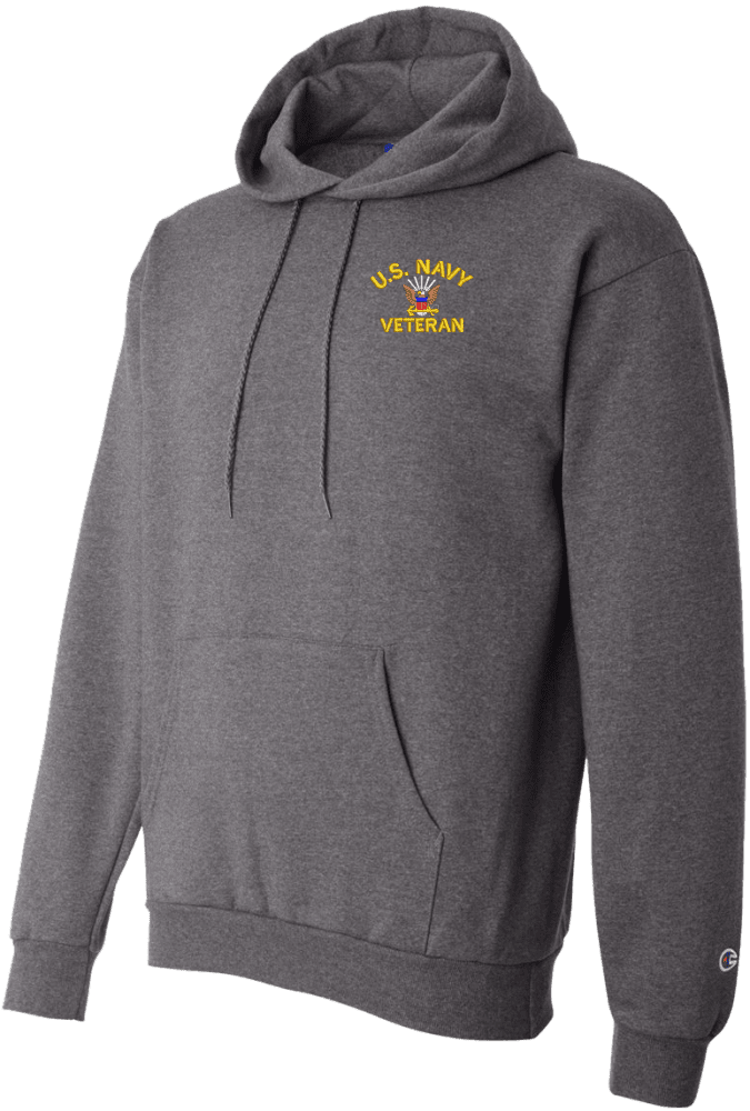 U.S. Navy Veteran Hoodie - US Navy Embroidered Hooded Sweatshirts ...