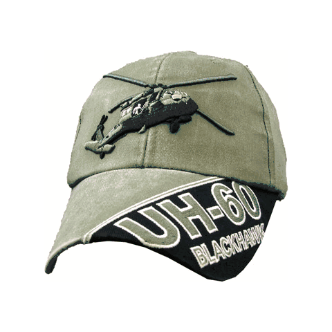 UH-60 Blackhawk Ball Cap - Helicopter Ball Caps - PriorService.com