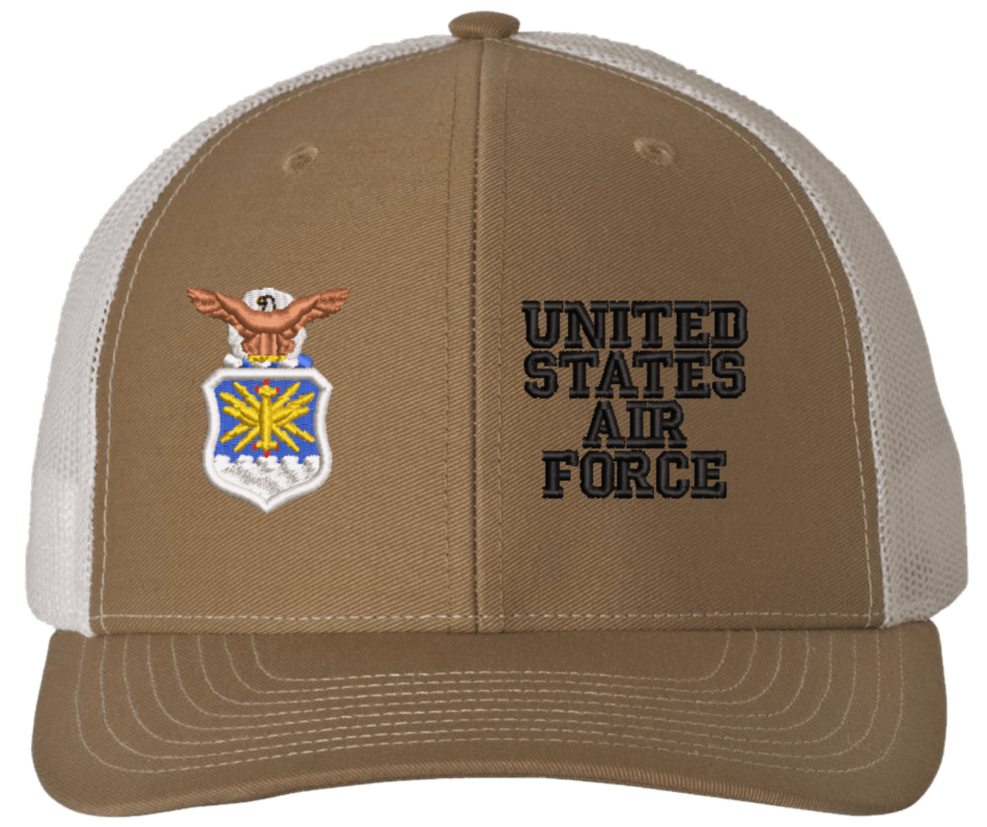 United States Air Force Mesh Back Cap - New USAF Split Caps ...