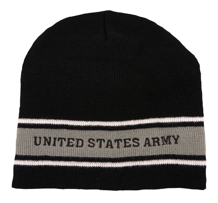 United States Army Strip Watch Cap - Military Watch Caps - PriorService.com
