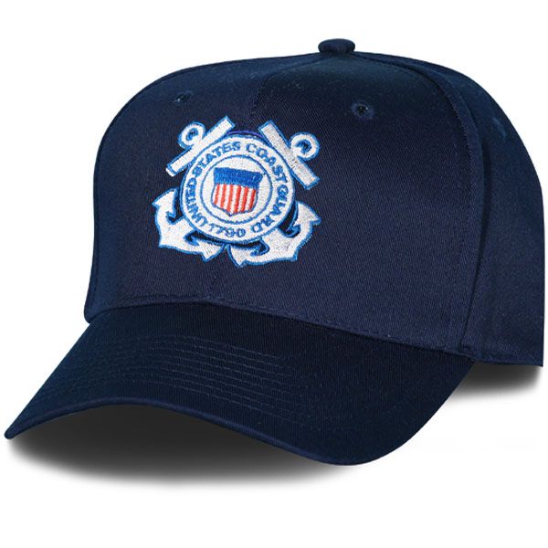 United States Coast Guard Embroidered Cap - New Ball Caps ...