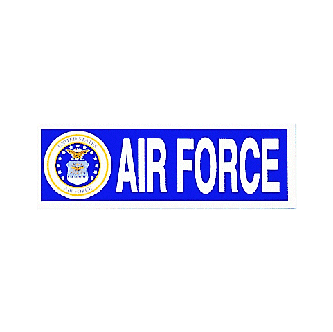 US Air Force Bumper Sticker - US Air Force Bumper Stickers ...