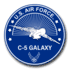US Air Force C-5 Galaxy Decal - US Air Force Aircraft Decals ...