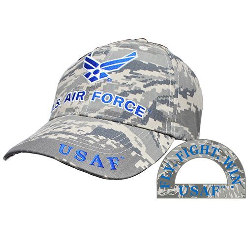 US Air Force Camo Embroidered Ball Cap - US Air Force Caps ...