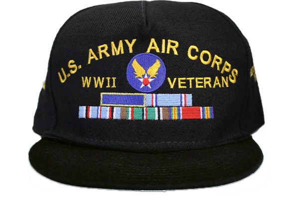 US Air Force Custom Embroidered Cap with Service Ribbons - Air Force ...