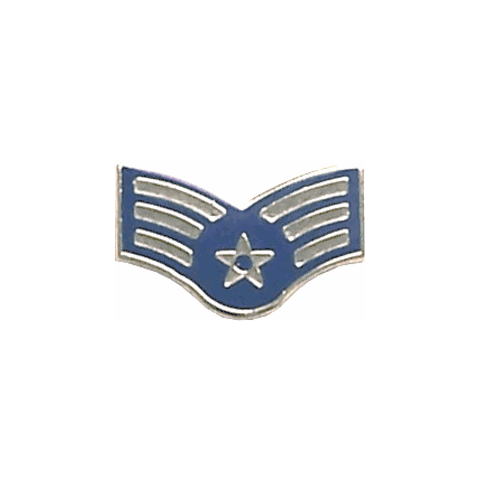 US Air Force E-4 Senior Airman Pin - US Air Force Rank Pins ...