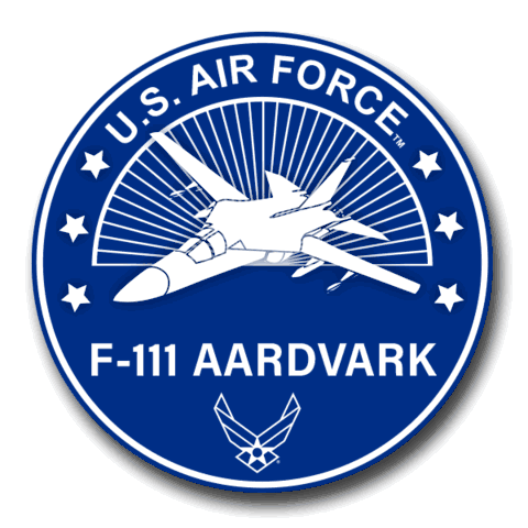 US Air Force F-111 Aardvark Decal - US Air Force Aircraft Decals ...