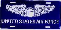 US Air Force License Plates , Military Gifts and more at PriorService.com