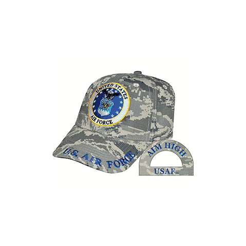 US Air Force Logo Embroidered Ball Cap - US Air Force Caps ...
