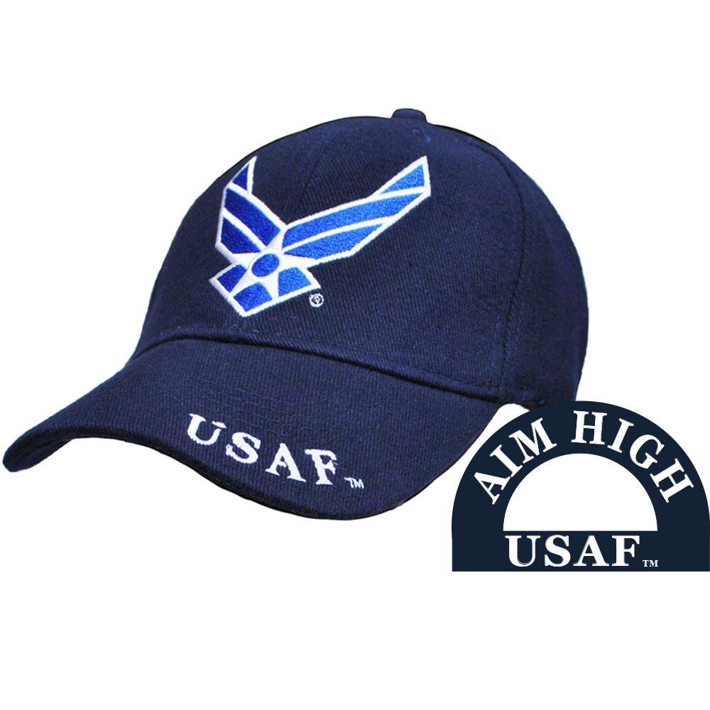 US Air Force Logo Embroidered Cap - US Air Force Caps - PriorService.com