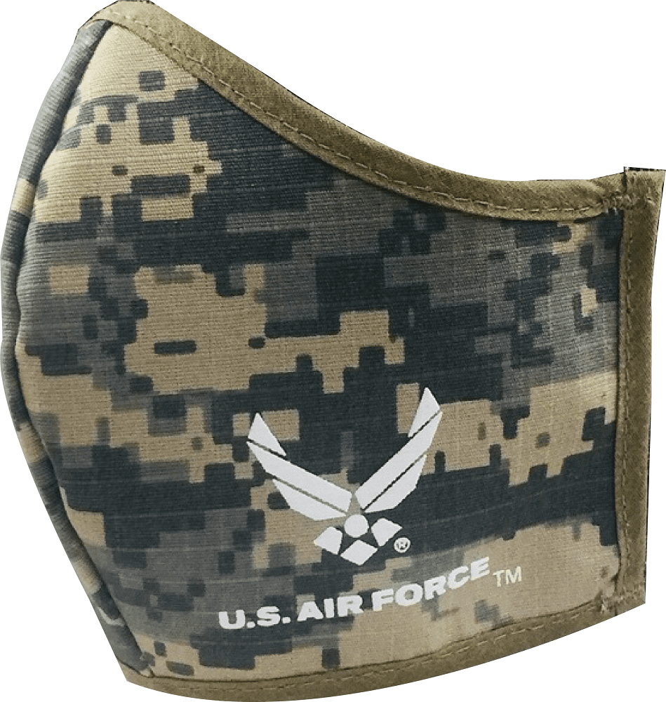 US Air Force New Logo Camo Face Mask - Military Face Masks ...