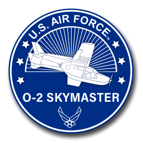 US Air Force O-2 Skymaster Decal - US Air Force Aircraft Decals ...