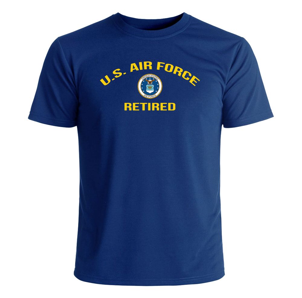 US Air Force Retired T-Shirt - Branch Veteran & Retired T-Shirts ...