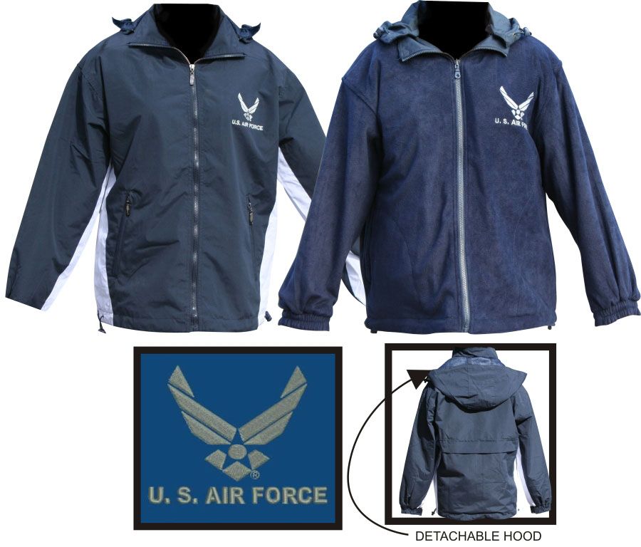 US Air Force Reversible Fleece Jacket - NEW ITEMS - PriorService.com